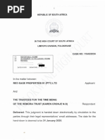 Condonation Application Guidelines | PDF | Common Law | Justice