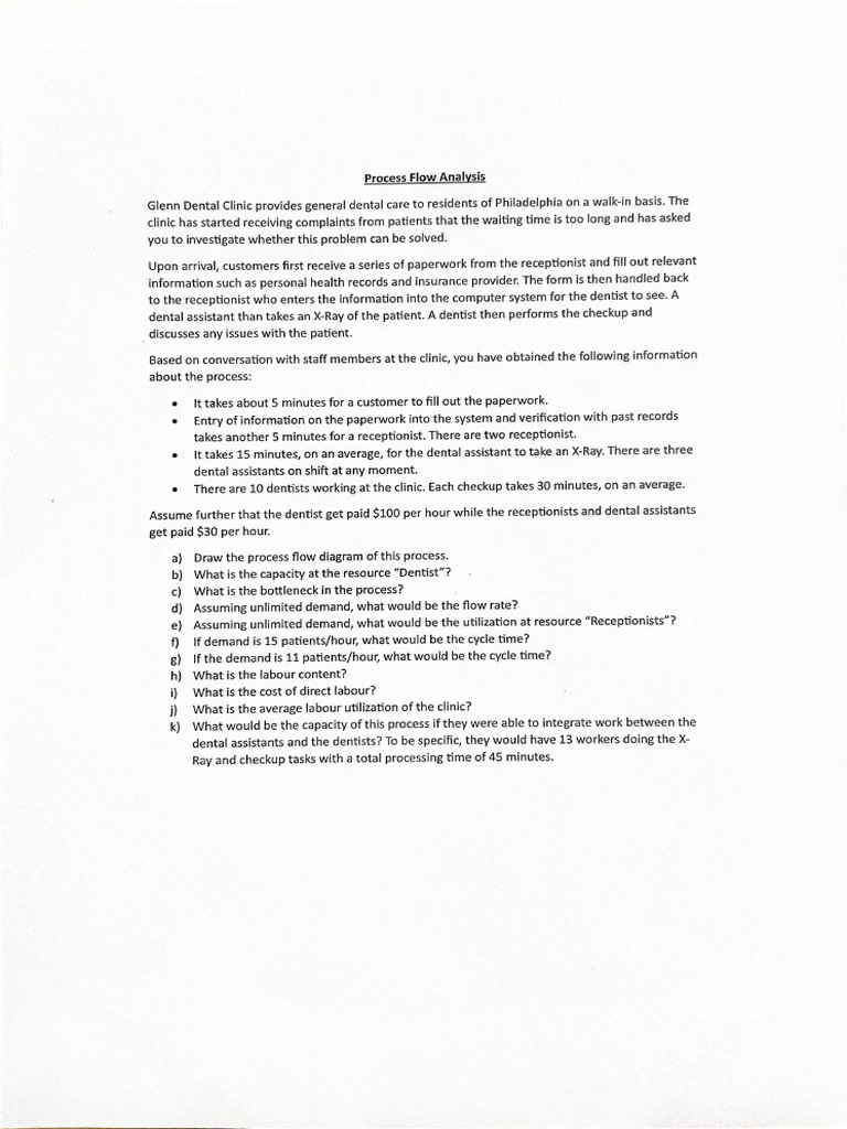 Process Flow Analysis Pdf