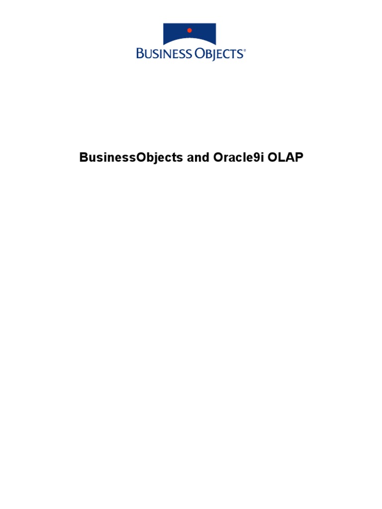 Business Objects & ORACLE 9i | PDF | Relational Database | Sql
