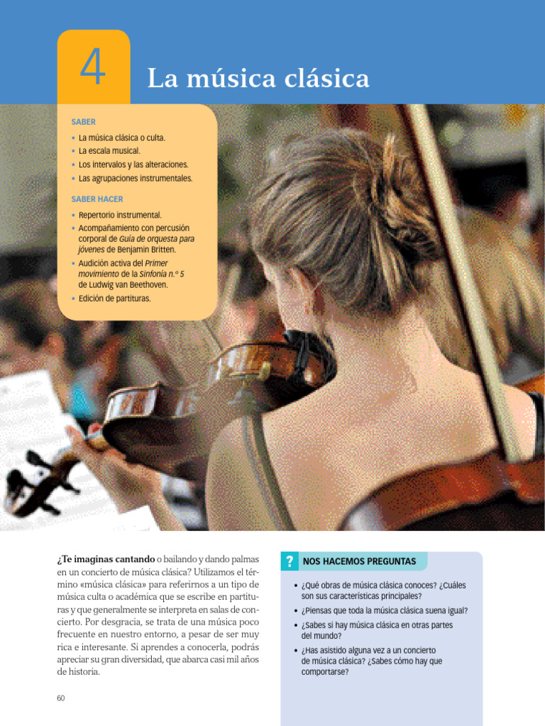 La Música Clásica - 1 | PDF