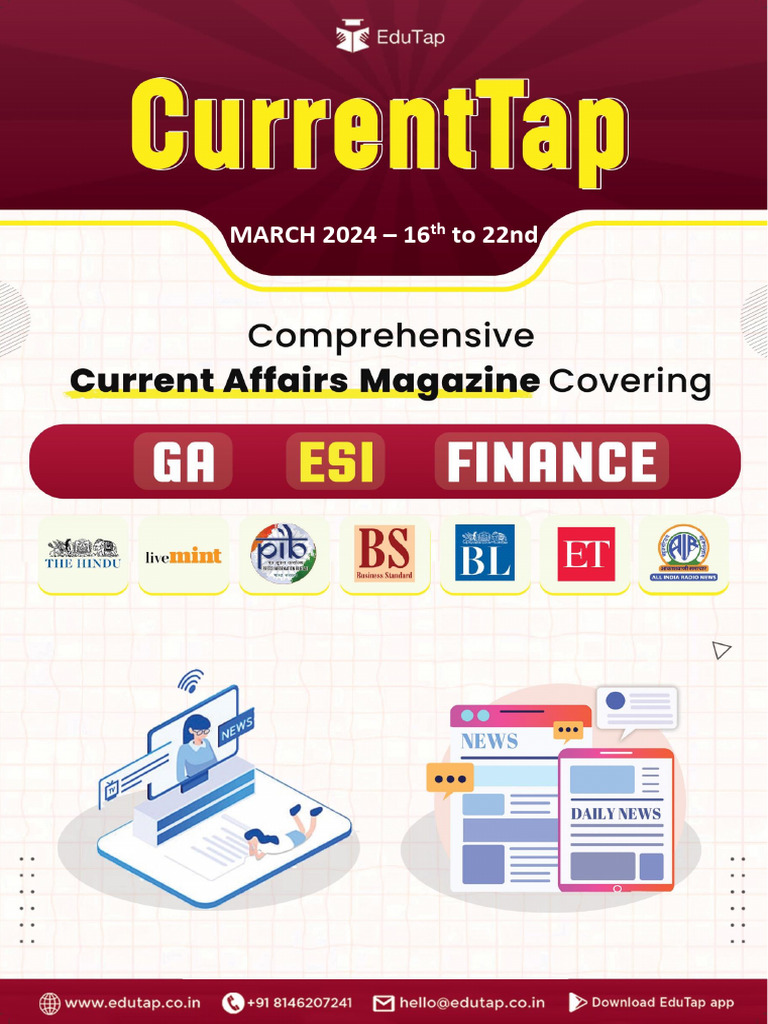 CurrentTap 16th To 22nd March 2024 Lyst2709 | PDF | Exploration Of The ...