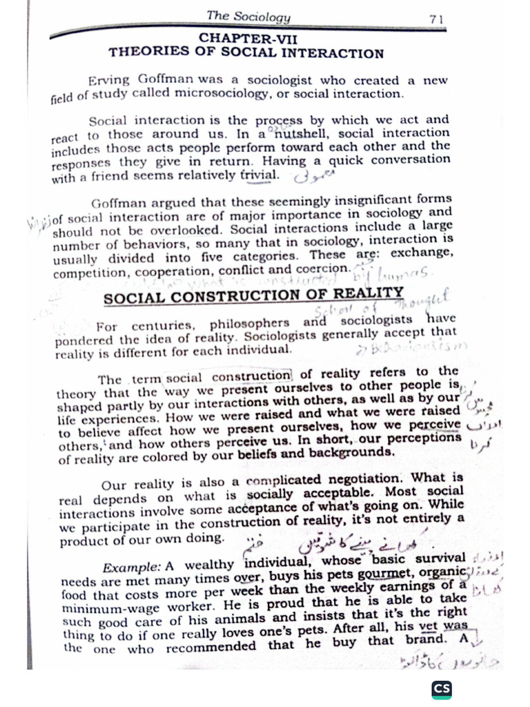 Theories of Social Interaction | PDF