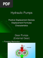 Vane Pump Displacement Formulas | PDF | Pi | Volume