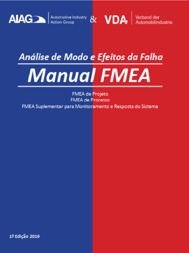 Manual Fmea Vda 2019 Portugues | PDF