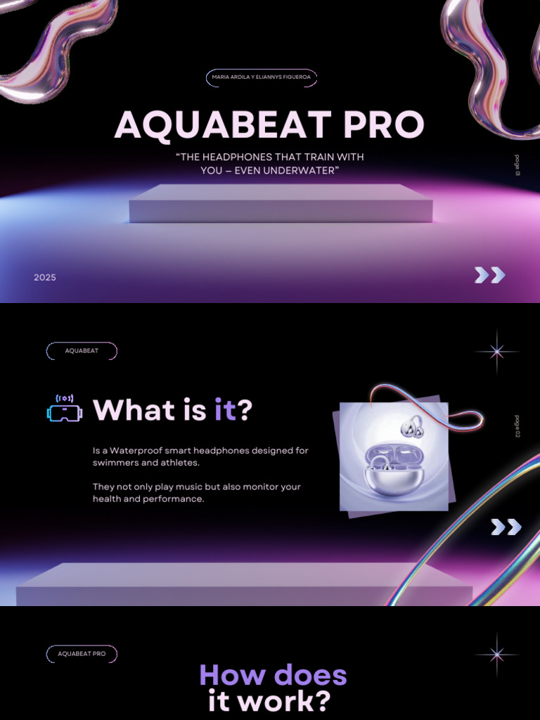 Purple Pink Gradient Modern Metaverse Presentation PDF | PDF