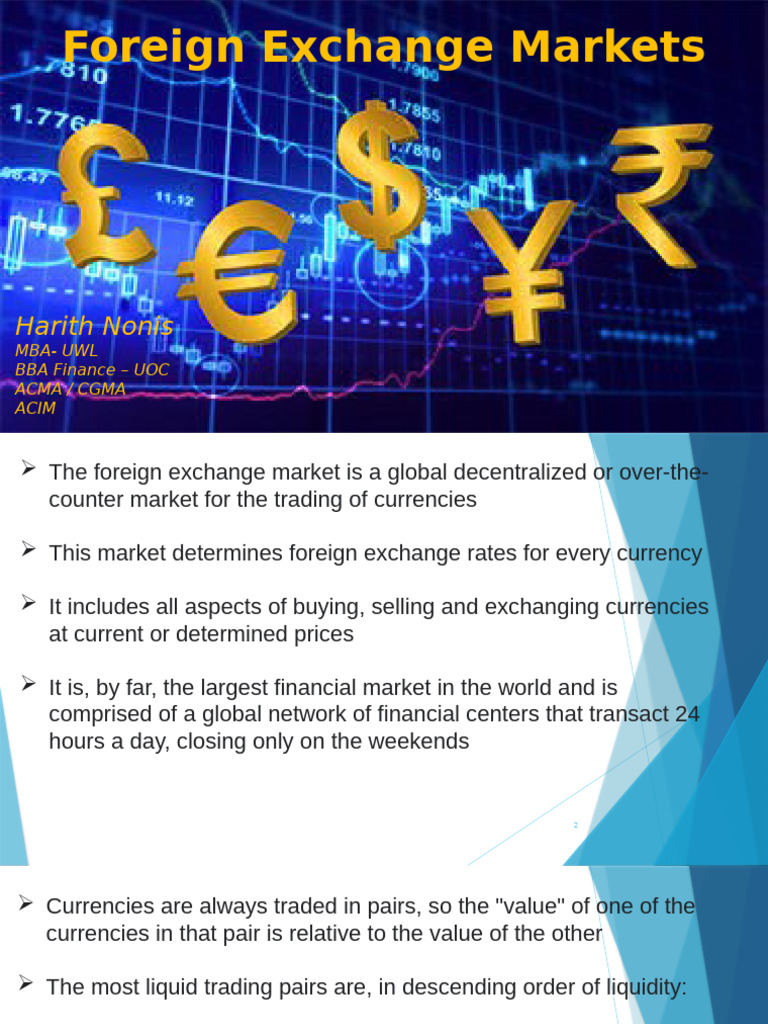 Understanding Foreign Exchange Markets | PDF | Option (Finance ...