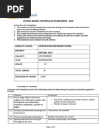 Pre-Moderation Tool Annexure J1 | PDF | Cognition