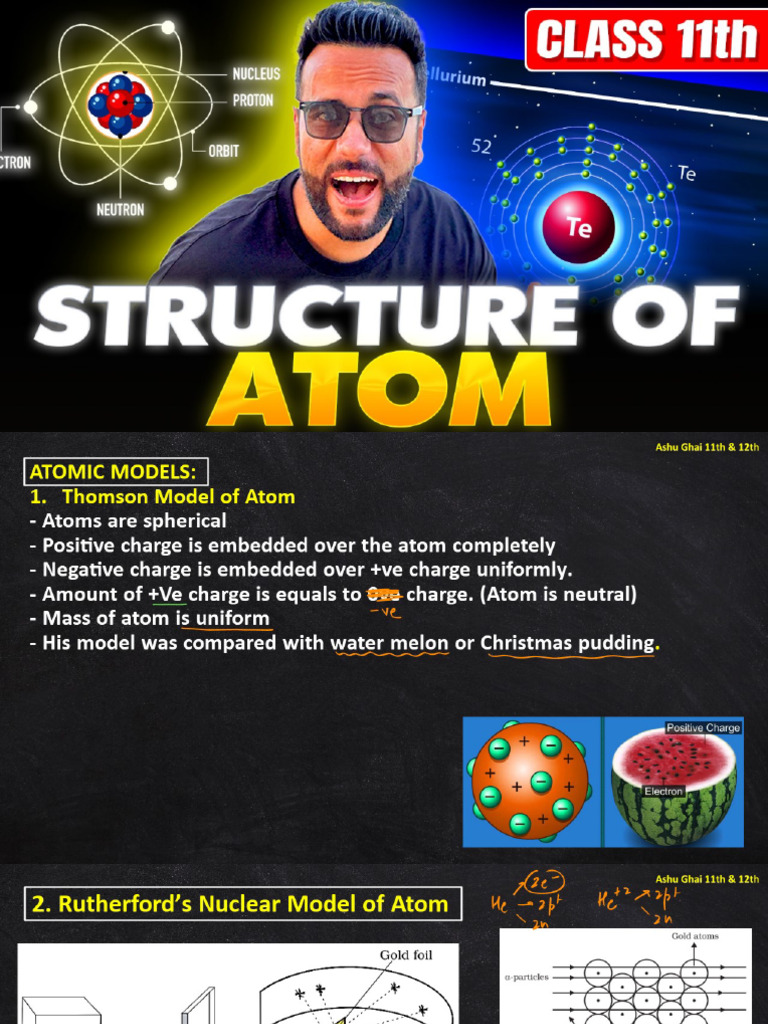 Structureof Atom | PDF