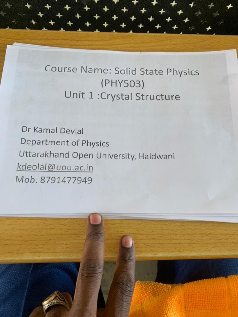 Solid State Physics | PDF