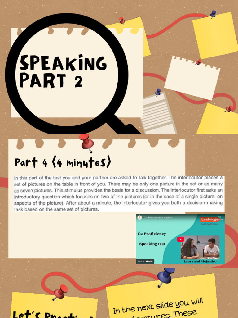 Speaking Test Simulation Guide | PDF