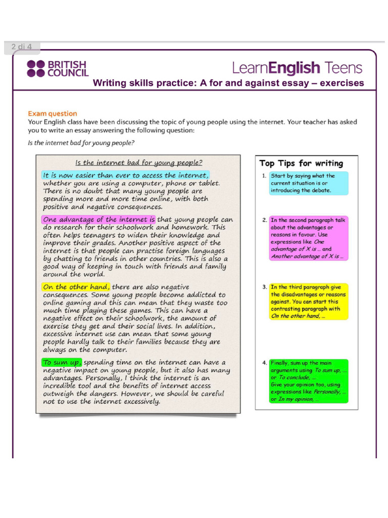 Writing Practice (KEYS) | PDF
