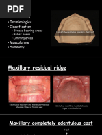 Anatomy of Edentulous Denture Bearing Area | PDF | Dentures ...