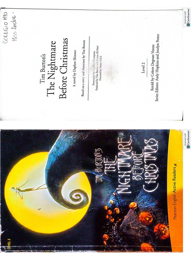 Tim Burton - The Nightmare Before Christmas | PDF