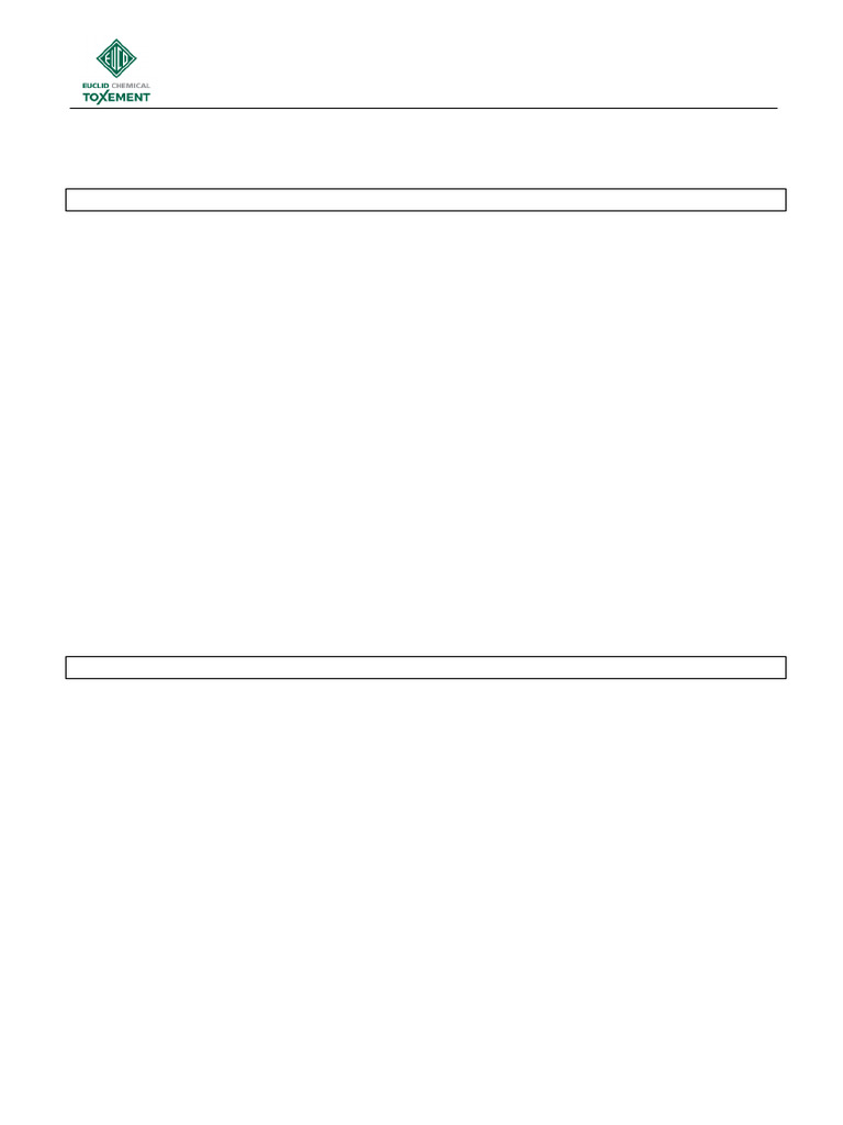 Ficha de Seguridad HI FLOW GROUT GRANEL | PDF | Higiene Ocupacional ...