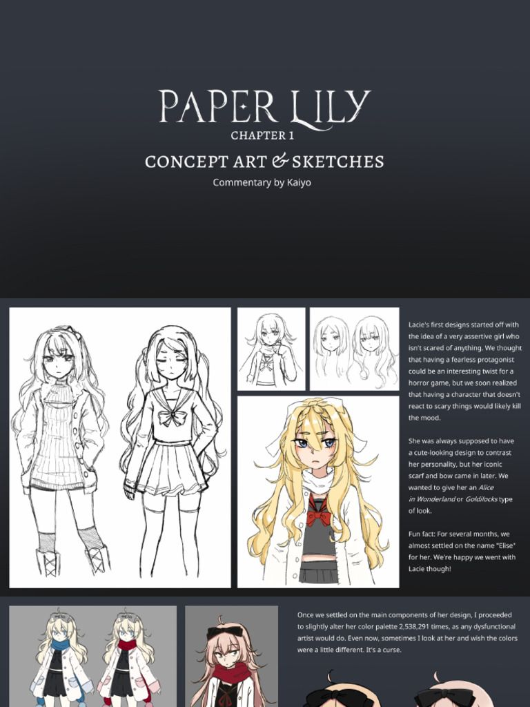 Paper Lily Ch1 Concept Art | PDF
