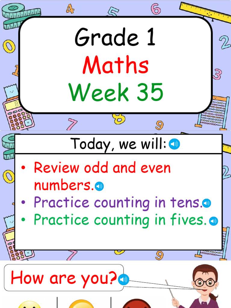 Week 35 - Maths - Lesson Recap (Printable) - Nội Dung Bài Học - File In ...