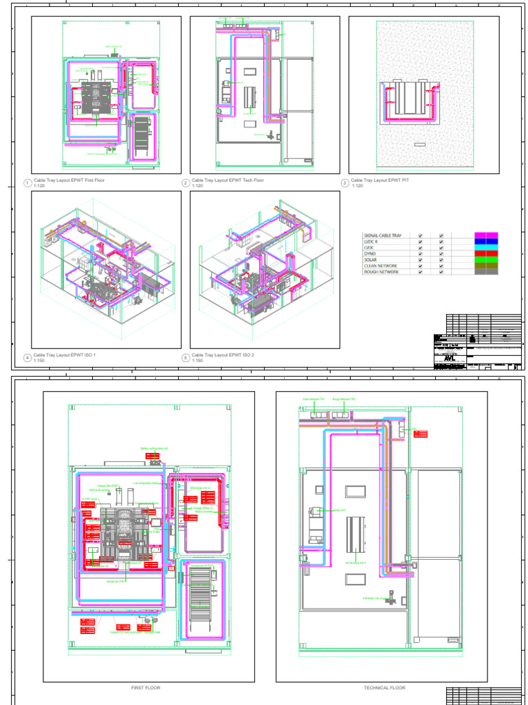 3 310 DW3 01 EPWT - Cable Tray Layout Rev01 | PDF | Manufactured Goods ...