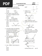 Lines and Angles Class 9 | PDF | Triangle | Euclid