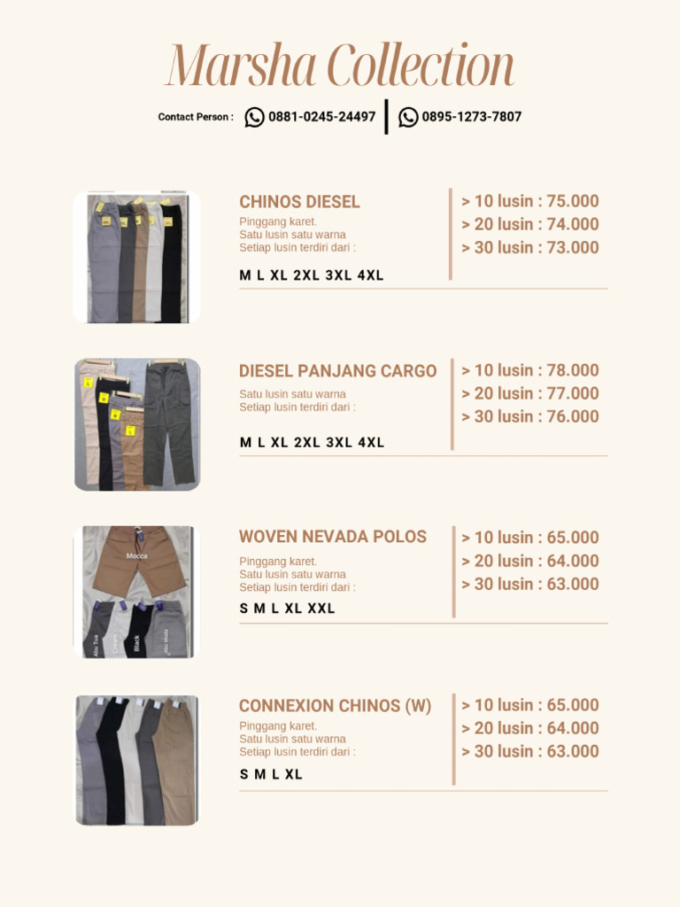 Katalog Marsha Collection | PDF