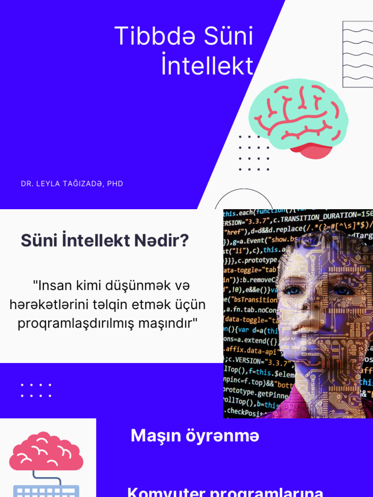 Tibbdə Suni İntelekt | PDF