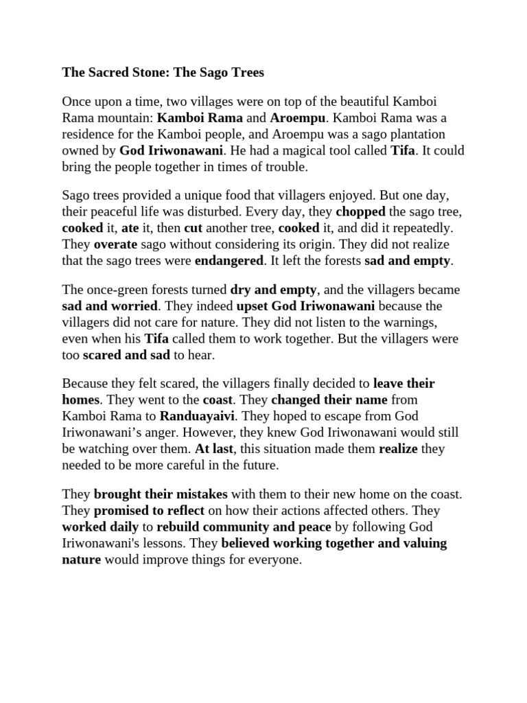 Lessons from the Sacred Stone | PDF