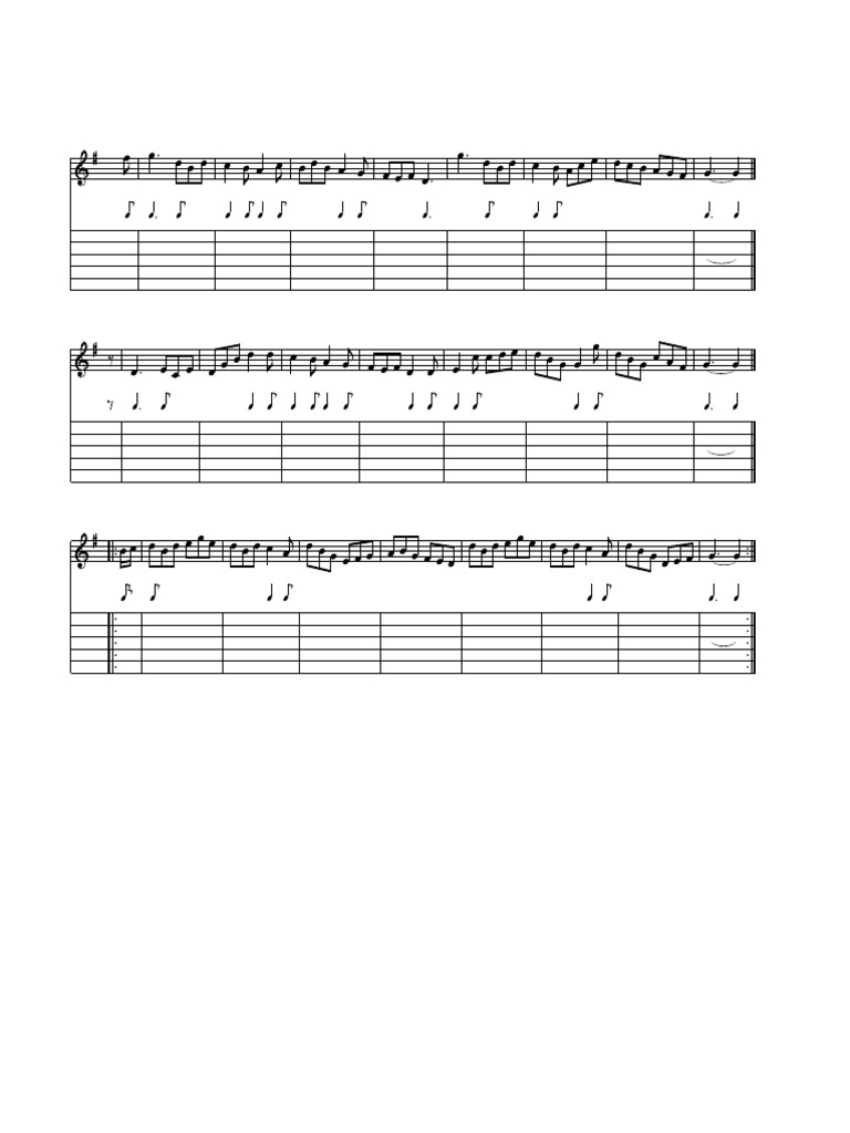 Hamilton Guitar Chords and Tabs | PDF