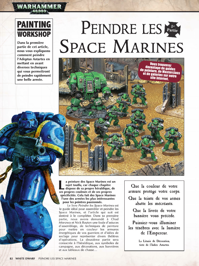 Painting Space Marines Part 1 | PDF