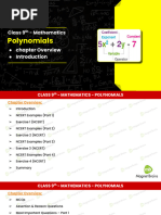 CBSE Class 9 Mathematics Worksheet - Polynomials | PDF | Teaching ...