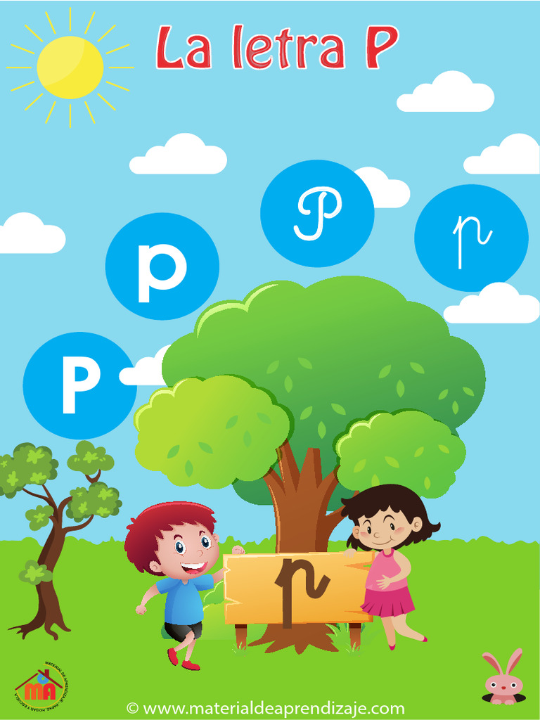 Actividades para aprender la letra P | PDF