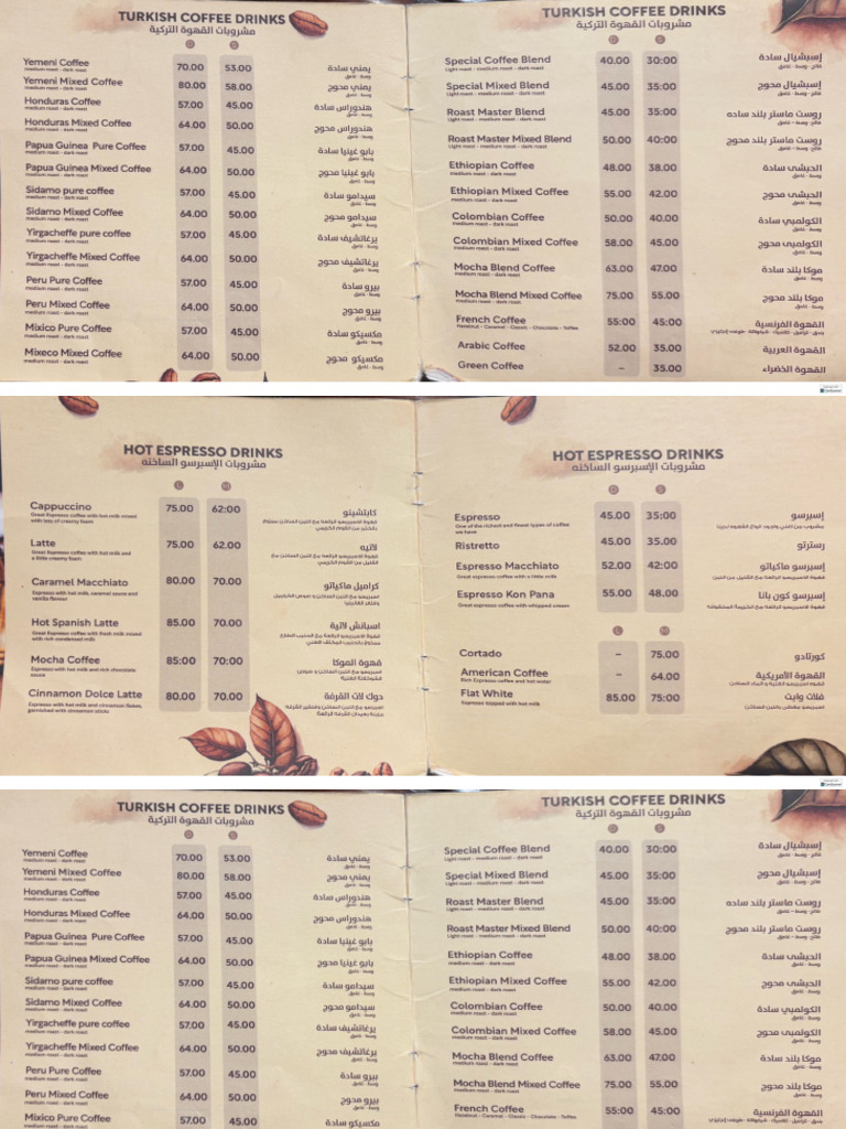 Menue الفيومي Jul2025 | PDF