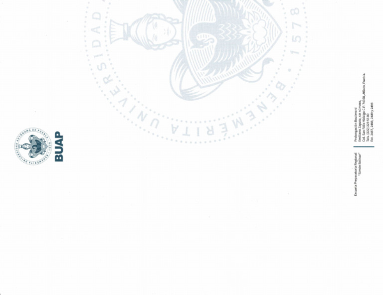 Hoja Buap Logo secretARIO | PDF