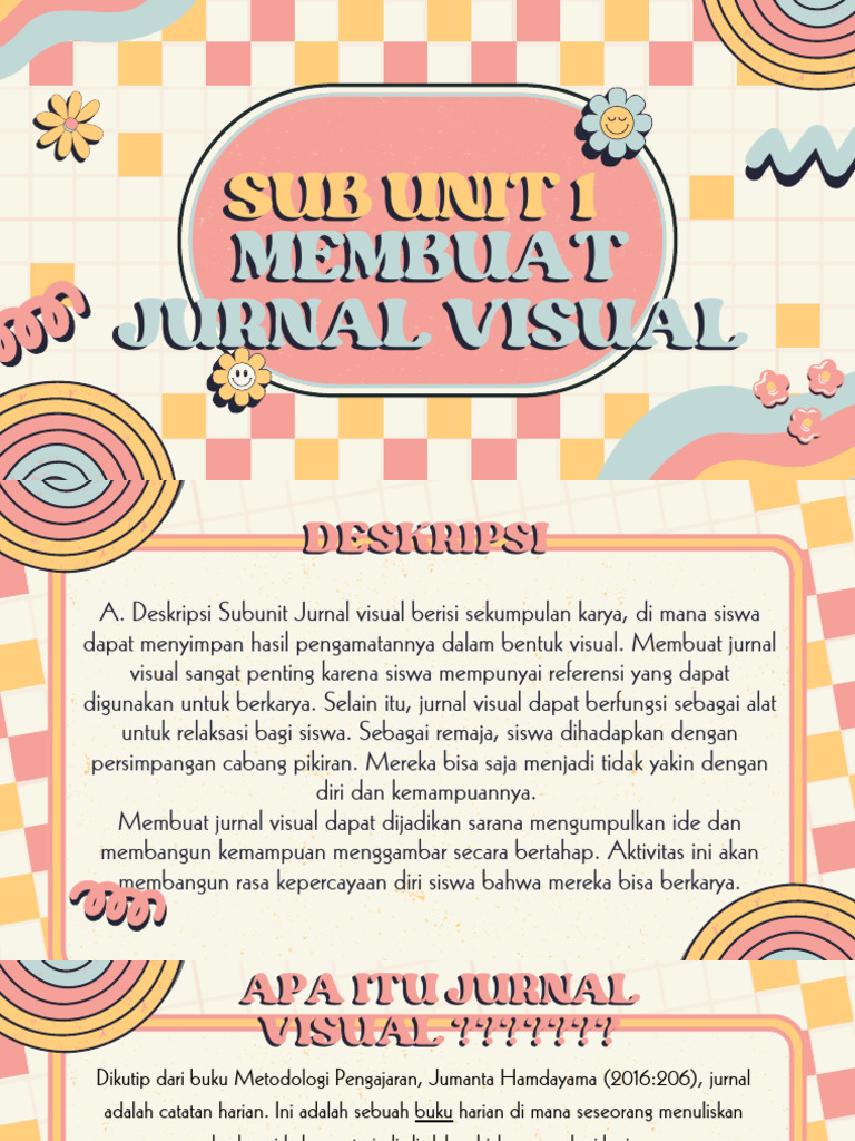 Fungsi Utama Jurnal Visual Seni Rupa | PDF