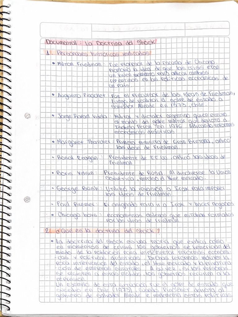 La Doctrina Del Shock. Cisnero Ariadna | PDF