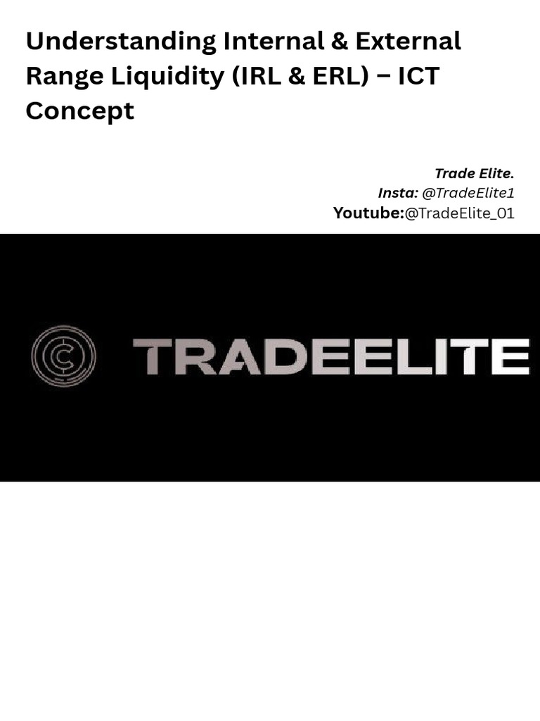 Understanding IRL & ERL in Trading | PDF | Market Liquidity ...