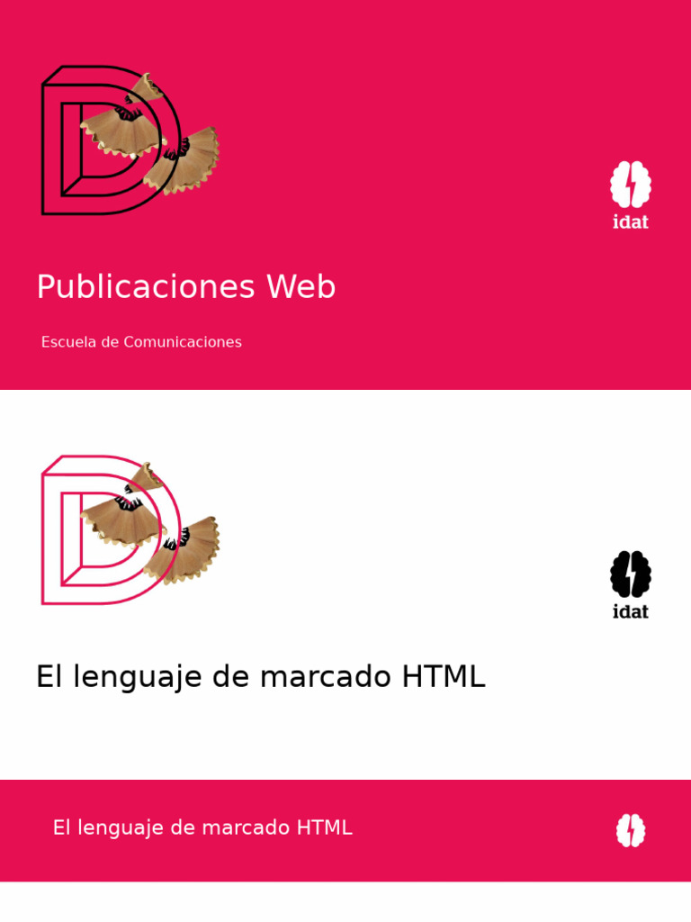 Semana 3IL1-C El Lenguaje de Marcado HTML | PDF | HTML | Lenguaje de ...
