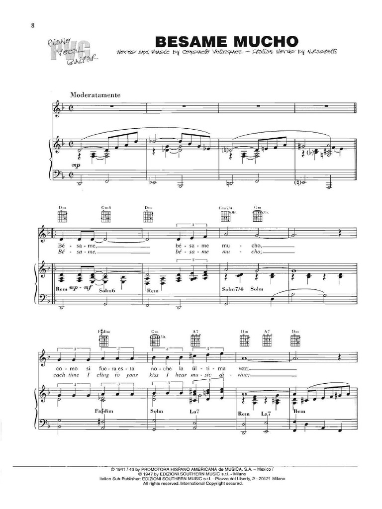 Besame Mucho | PDF