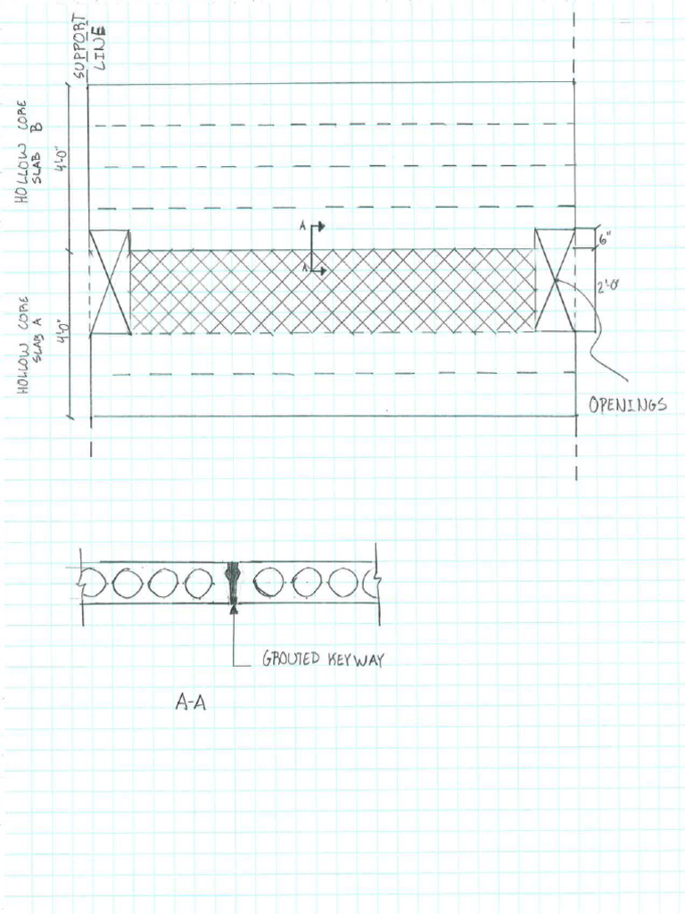 Hollow Core Slab Openings Examples Gnidss | PDF