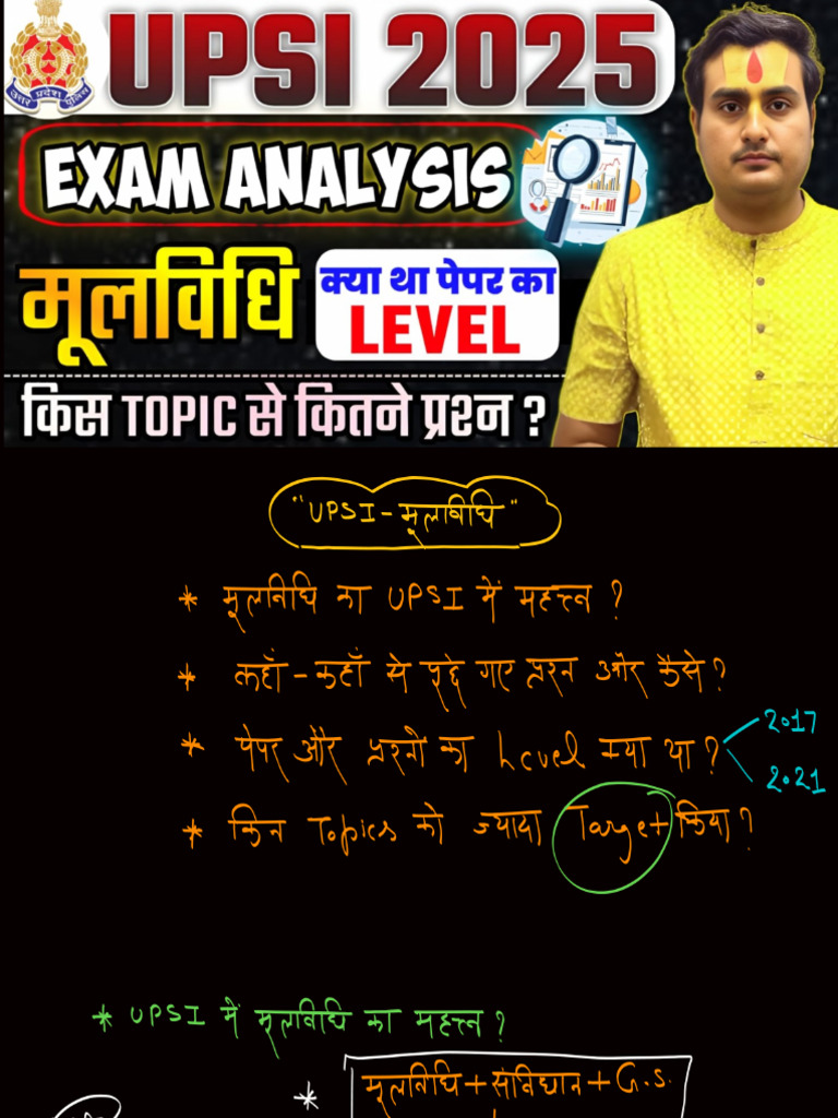 Upsi Moolvidhi Analysis | PDF