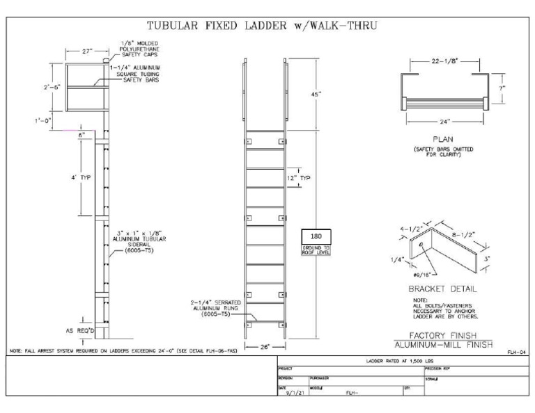 Tubular Fixed Ladder | PDF