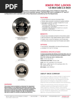 Knoxbox3200 Specsheet Mkt-Kbspec-0019 W | PDF | Door | Building Engineering