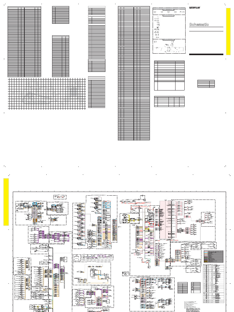 Plano Eléctrico Tractor D8T | PDF | Switch | Relay