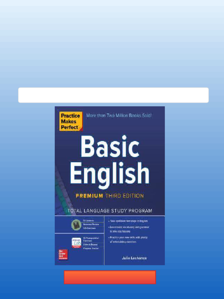 Practice Makes Perfect: Basic English, Premium Third Edition Julie Lachance - eBook PDF Kindle ...