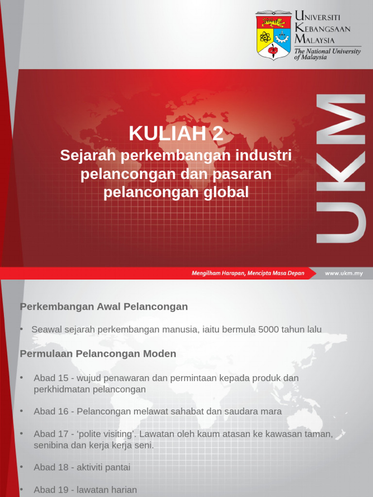 Sejarah Perkembangan Industri Pelancongan Dan Pasaran Pelancongan ...