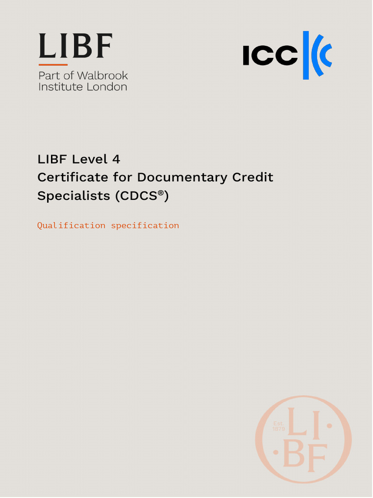 CDCS Revised Pattern - W.E.F. - 12.09.2025 | PDF | Letter Of Credit