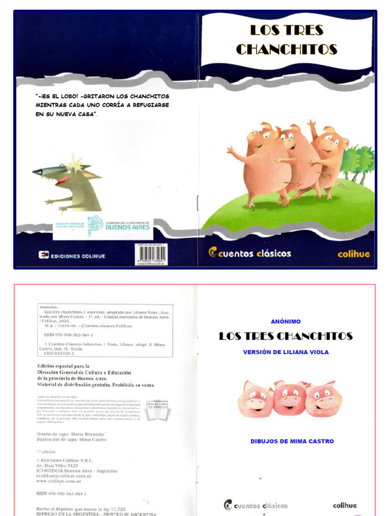 Cuento de los Tres Chanchitos | PDF