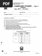 Computer PP1 QP | PDF | Computer Science | Computer Architecture