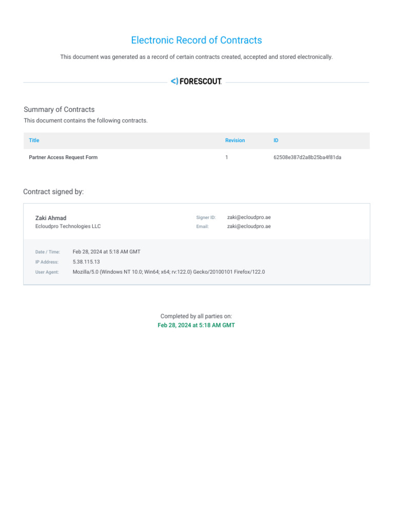 Record-Partner Access Request Form | PDF
