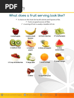 Fruit Weight Conversion Chart | PDF