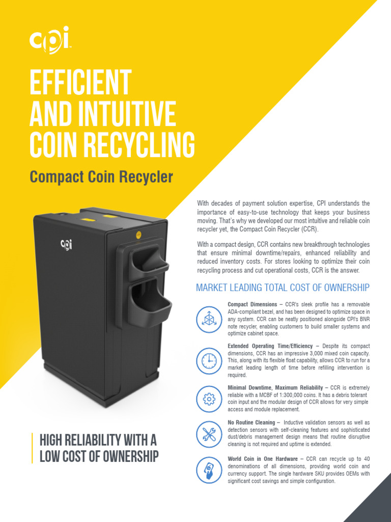 CPI CCR DataSheet Final 10-30 | PDF | Computing | Computer Engineering