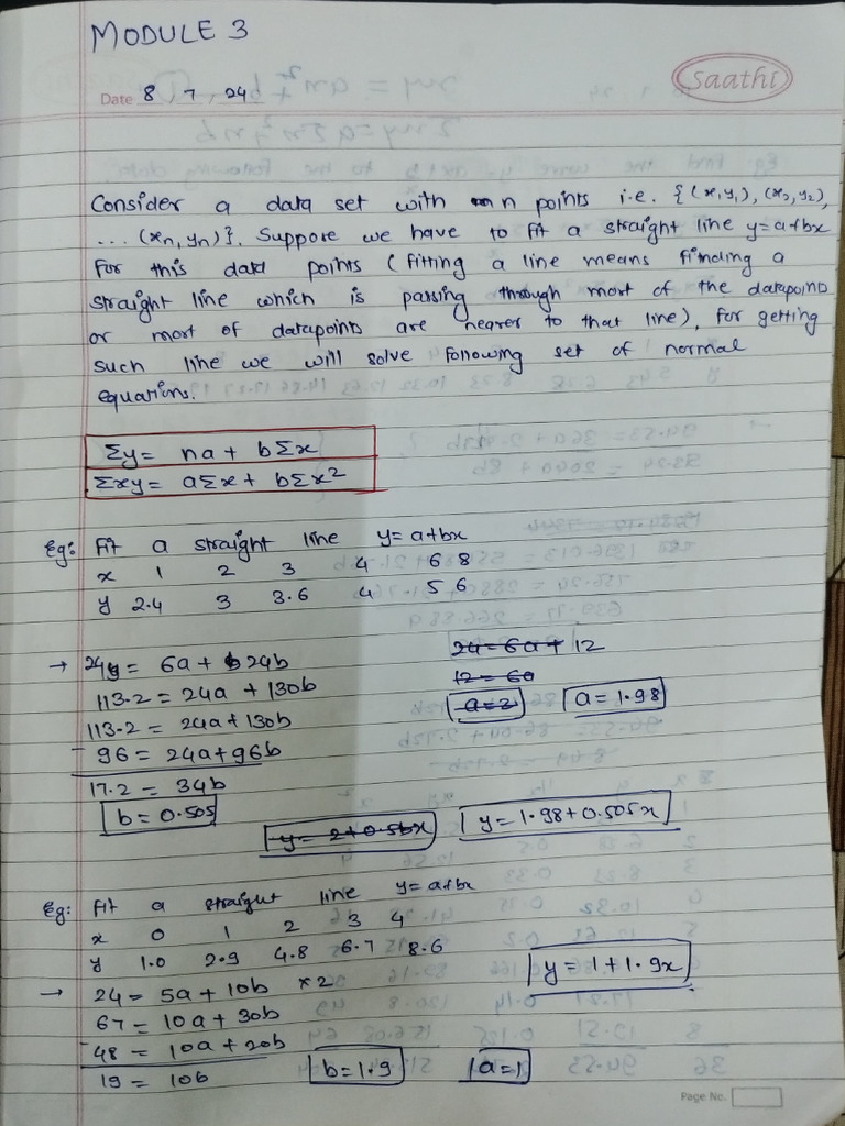 Module 3 Maths Ut1 | PDF